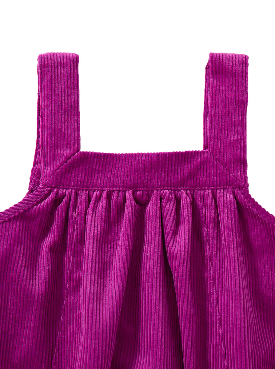 Corduroy Jumper - Purple – Lulu Kids Clothing